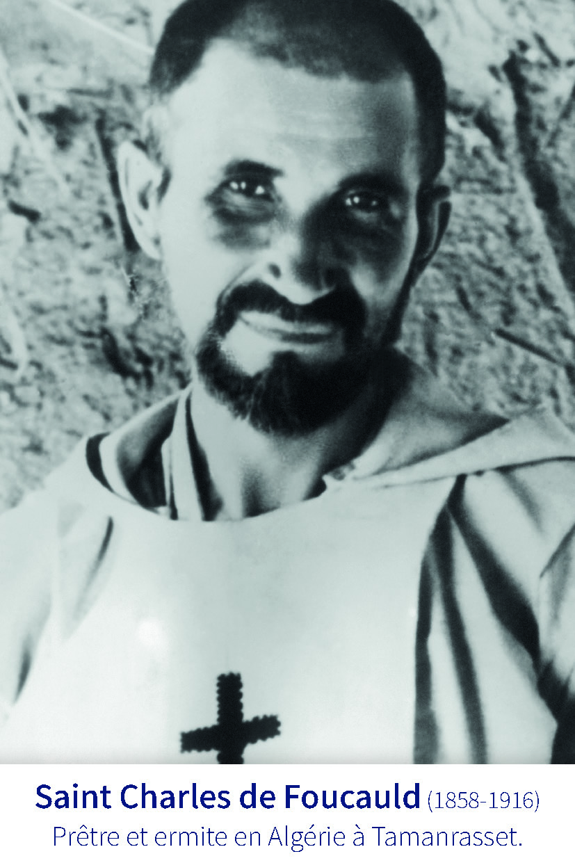 Images canonisation Saint Charles de Foucauld